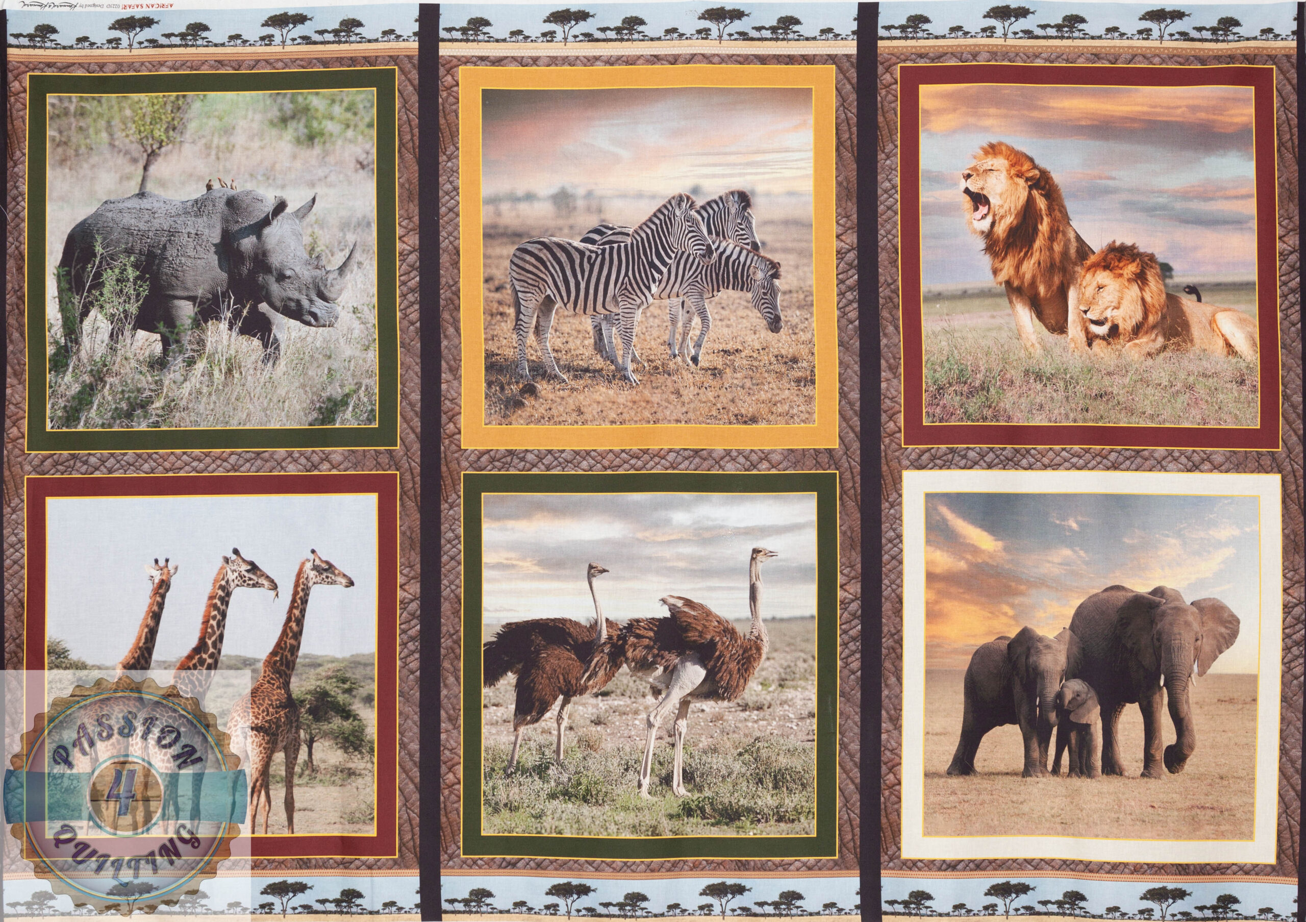 African Safari Panel